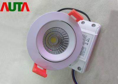 China High Brightness LED Ceiling Downlights , Pure White COB LED Downlight for sale