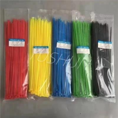 China All sizes self locking colorful nylon cable tie use for bounding wires for sale