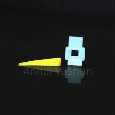 Cina piastrella di ceramica di 1.5mm che livella le clip e gli accessori del sistema dei cunei in vendita