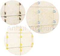 China Plastic Horseshoe Shim 32mm Width 48mm Length High Flexibility for Construction Leveling for sale