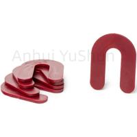 China Plastic Horseshoe Shim 32mm Width 48mm Length High Flexibility for Construction Leveling for sale