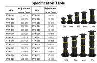 China Plastic Adjustable Pedestal 100kg Capacity 0-100mm Height Range White Round for sale