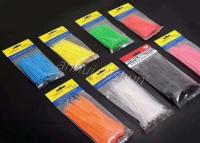 China Self Locking Nylon Cable Tie 2.5x100mm UL94V-2 18lbs Tensile Strength for Cable Bundling for sale