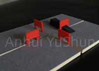 China YUSHUN Tile Leveling System Wedge Spacers 1mm 2mm for Wall and Floor Lippage Free for sale