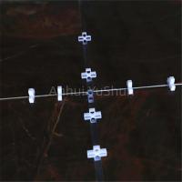 China PP Tile Spacers 3mm Hard Plastic Cross for Flooring Tile Paving 100pcs per Bag for sale