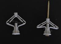 China Expandable Butterfly Plastic Wall Plug Screw Nylon M13 35mm for Drywall Anchors for sale