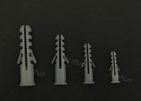 China Nylon Plastic Wall Plug Screw 7x35mm Self Tapping Anchor for Drywall Concrete for sale