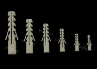 China M10 Nylon Plastic Wall Plug Screw Fastener for Self Tapping Screws 50mm Length for sale