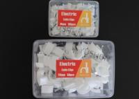 China High Flexibility Plastic Cable Clips 4mm-25mm for Indoor Outdoor Cable Management for sale