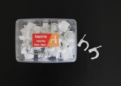 中国 高い伸縮性ワイヤー プラスチック ケーブル クリップ1inch 販売のため