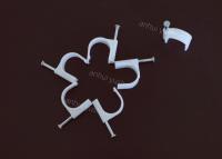China Efficient Cable Management Solution Plastic Cable Clips 4mm-25mm for sale