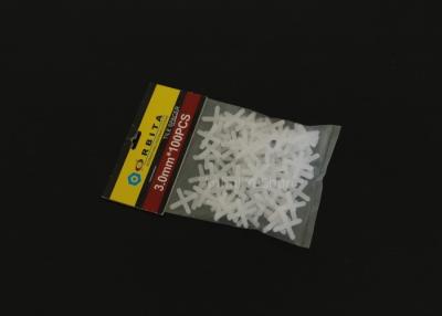 Cina Distanziatore trasversale delle mattonelle del sottopassaggio dei distanziatori del pavimento ceramico della parete con 1mm 1.5mm con verde in vendita