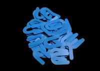 China YS Plastic Window Packers U Shape 1.5mm-10mm Durable Smooth Plastic Window Shims for sale