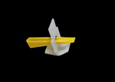China Il distanziatore di plastica bianco delle mattonelle incunea le pinze 1.5mm per Supermaket for sale