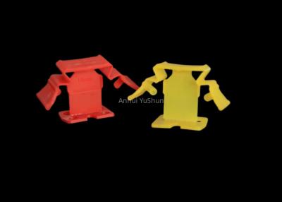 Cina Tile Leveling System Clips And Wedges 1/16 1mm 1.5mm For Floor Wall Ceramic Tiling Red Color in vendita