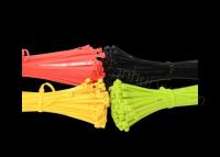 China Selflocking Nylon Cable Tie Detachable Straps 200mm 2.5mm Width Reusable Zip Ties for sale