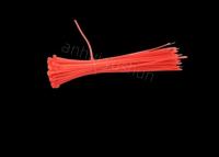 China Self Locking Nylon Cable Tie 2.5x100mm UL94V-2 18lbs Tensile Strength for Cable Bundling for sale