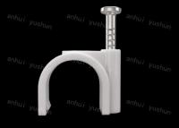 China High Durability Plastic Cable Clips 4mm-25mm for Indoor Outdoor Cable Management for sale