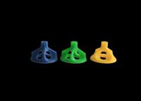 China YS CE Certified Plastic Floor Tile Leveling System 1.0-3.0mm 100pcs per Bag for sale