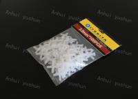 China Plastic Tile Leveling Clips and Wedges 200pcs 2mm System for Professional Tile Installation for sale