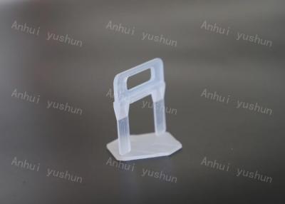 Cina Clips e cunei bianchi 3,0 mm utilizzo di livellatore per pavimento materiale pp in vendita