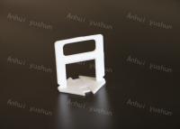 China YS 2.0mm Floor Tile Leveling System 100pcs Bag PP PE Tile Spacer Clips for Ceramic Flooring Installation for sale