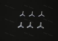 China White Plastic Tile Spacers 3mm Square Floor Tile Spacer 1000pcs per Bag OEM for sale