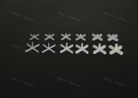 China Plastic Tile Spacers 27mm Length 3mm Thickness for Floor Tile Alignment for sale