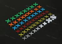 China Plastic Tile Spacers 27mm Length 3mm Thickness for Floor Tile Alignment for sale