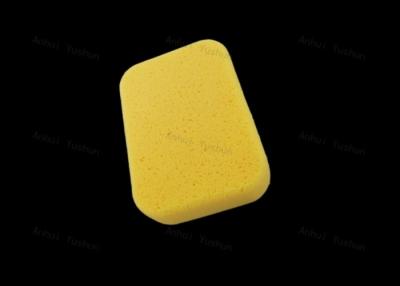 Cina Forma rettangolare Spugna di mattonella gialla efficiente in sacchetto di plastica per la pulizia in vendita