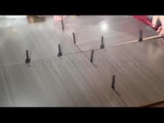 2mm Plastic Tile Leveling System Spin Doctors Plastic Materials For Floor