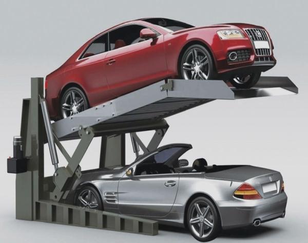 Space Utilization Pit Parking 2000KG Load Car Stacker Pit
