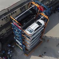 China Electricity Powered Vertical Rotary Parking System For Space saving Parking Solution for sale