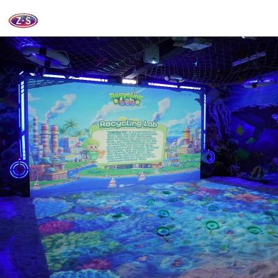 China 4000 Lumens Interactive Projection Games AR Beach Motion Activated Technology for sale