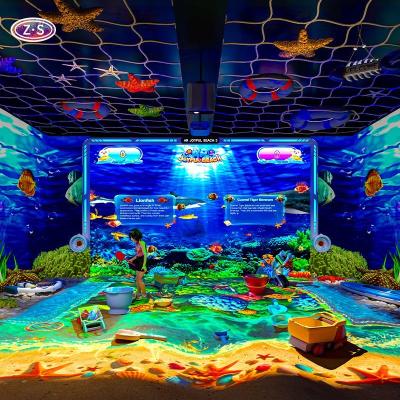 China 6in1 Interactive Projection System AR Joyful Beach Immersive Experience for sale