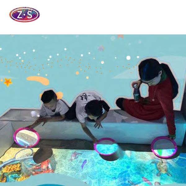 Quality 3m*2m Interactive Sand Game 1024*768 AR Sand Interactive Projector Games for sale