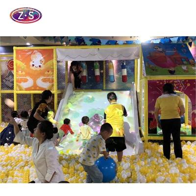 China 3800 Lumens Interactive Slide Playing Projection Games 3D Indoor Playgrounds for sale