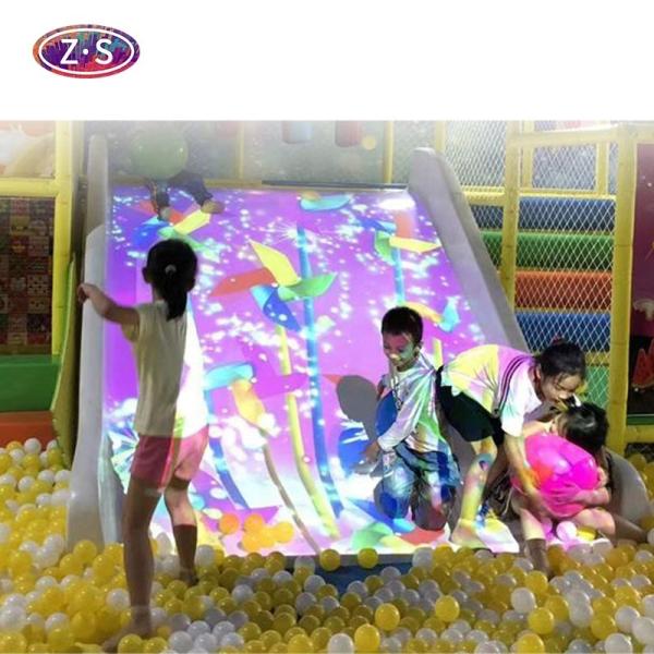Quality 3800 Lumens Interactive Slide Playing Projection Games 3D Indoor Playgrounds for sale