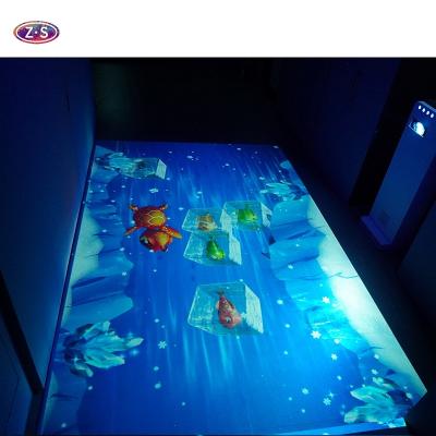 China 80 Scenes Interactive Floor Station 4000 Lumen All In One For Indoor Playgrounds for sale