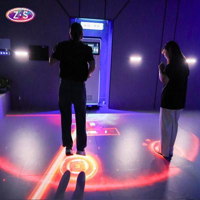 중국 멀티플레이어 협동 모바일 인터랙티브 플로어 프로젝션 시스템 팀 게임 판매용