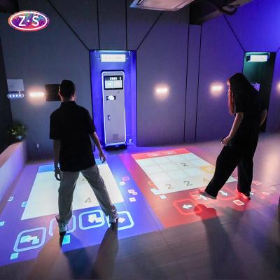 China Multiplayer Interactive Floor Games Athletic Projection For Indoor Events for sale