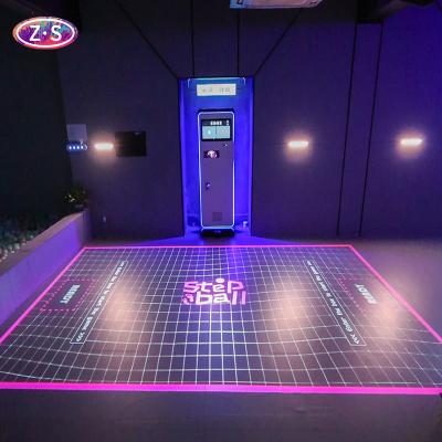 China 48 In 1 Mobile Sports Station Interactive Floor Game With Real Time Data for sale