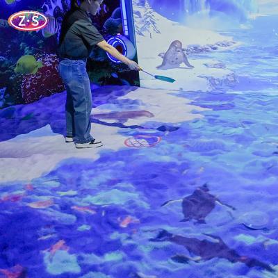 China Interactive Games Joyful Beach Projection System For Large Area Coverage for sale