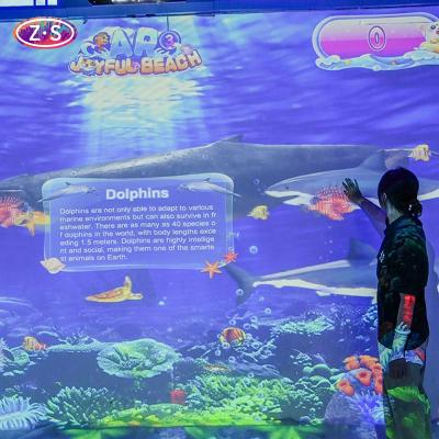 China AR Joyful Beach Interactive GameS 6 Theme Scenes Included For Classroom Education for sale