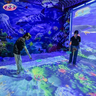 China AR Joyful Beach Interactive Game Marine Life Rescue For Interactive Learning for sale