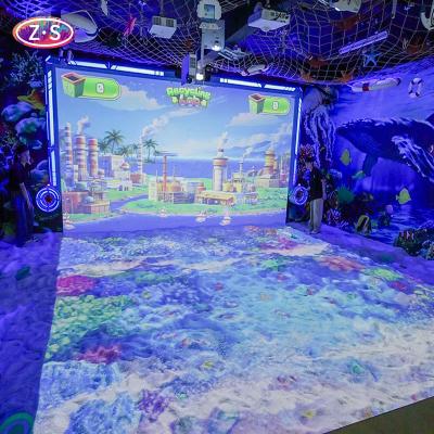 China AR Joyful Beach Interactive Game Marine Life Rescue For Interactive Learning for sale