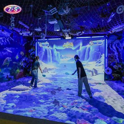 China Simulate Ocean Immersive Effects Joyful Beach Interactive Projection Games for sale