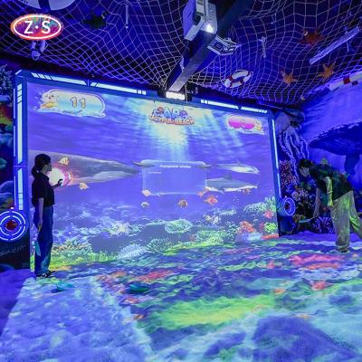 China Joyful Beach Projection Game Constant Updates With New Gaming Content for sale