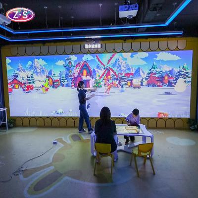 China Museums 3800Lm Projection Games Laser DLP AR Interactive Painting Games for sale