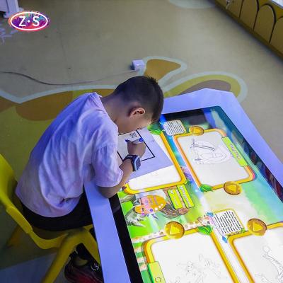 China Multi-Touch Surface Digital Projection Interactive Games Display For Hotels for sale
